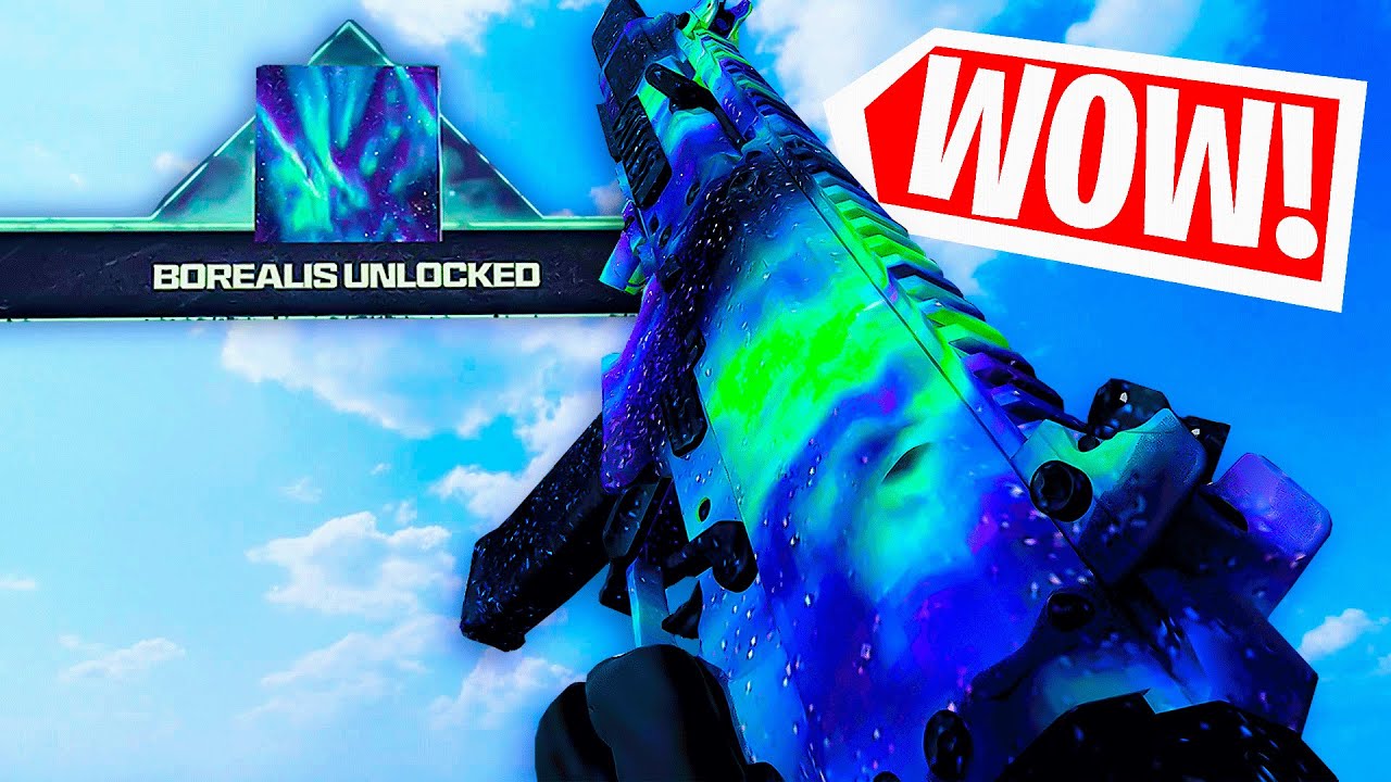 I UNLOCKED BOREALIS CAMO in MW3 and I'm SO HAPPY😊(Borealis Camo ...
