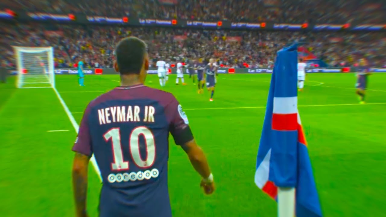 Neymar's First Game AT PARC DES PRINCE | 2017 - YouTube