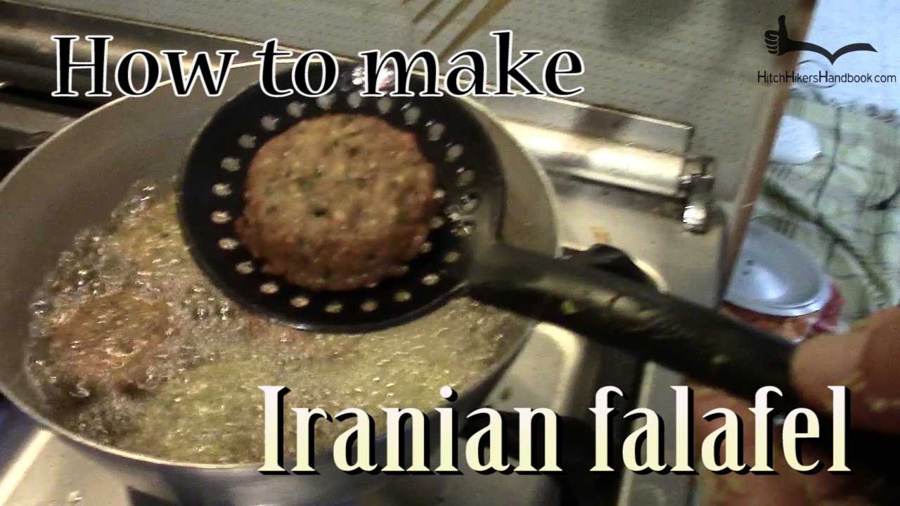 How to make Iranian falafel - Cultural Relay Project #5 - YouTube