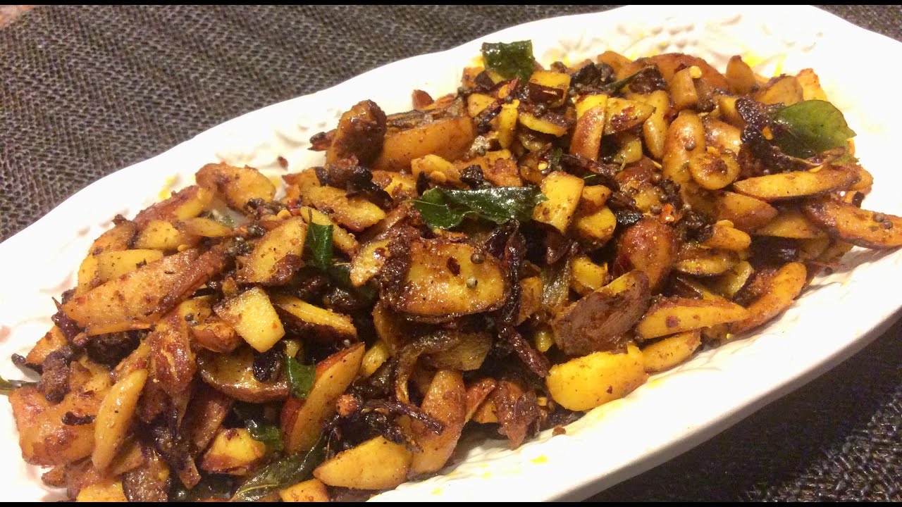 Chakkakuru Mezhukkupuretti | Chakkakuru stir Fry | നാടൻ ചക്കക്കുരു ...