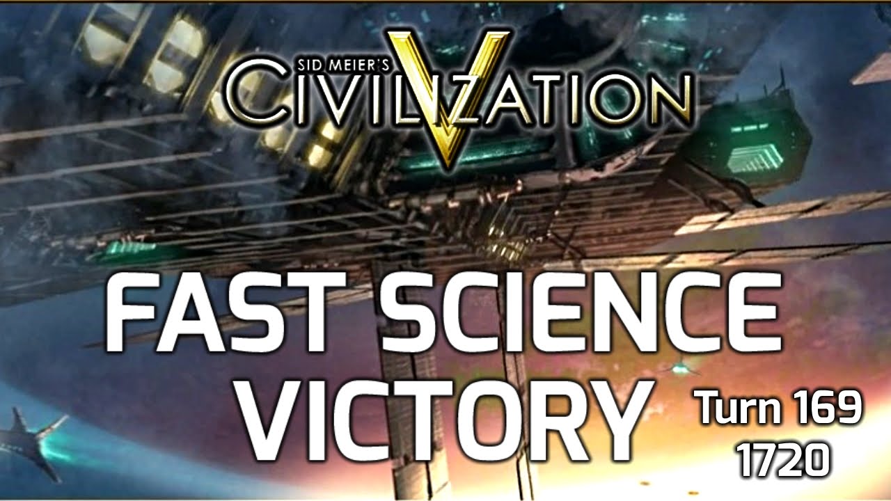 Civilization 5: Fast Science Victory - Korea, Turn 169, Year 1720 - YouTube