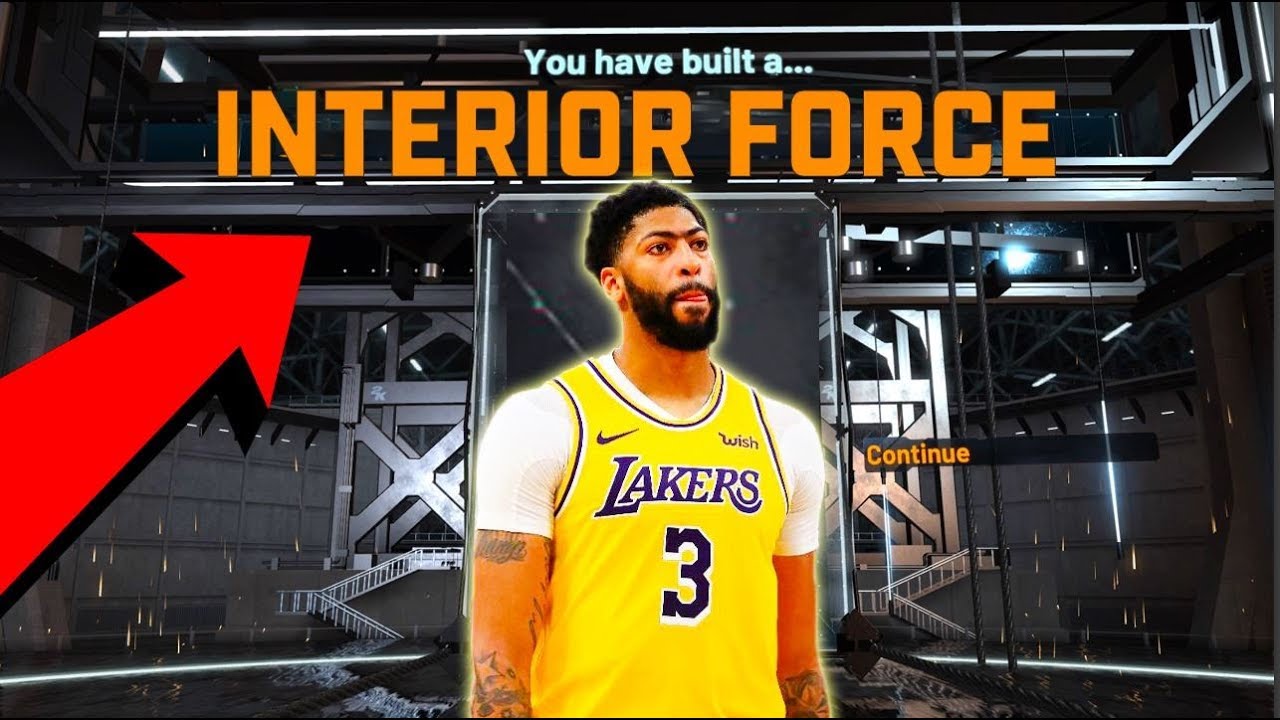 BEST "INTERIOR FORCE" BUILD NBA 2K20! 60+ BADGES! BEST CENTER BUILD ...