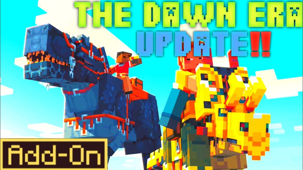 The Dawn Era Update Announcement!! || Minecraft Bedrock - YouTube