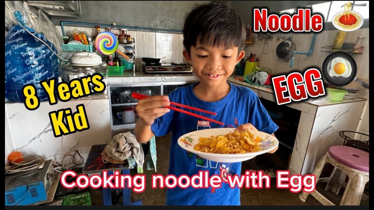 Yummy Noodle with Egg Cook by Chef Roth - YouTube