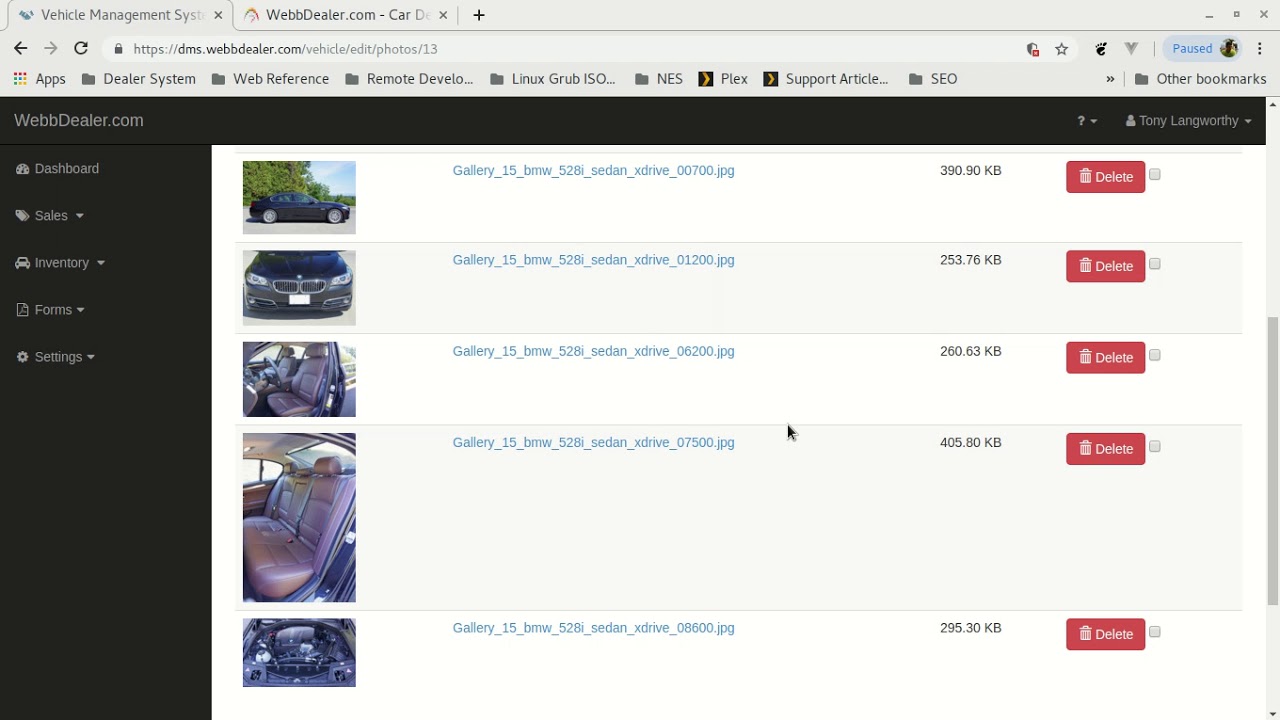 WebbDealer.com - Adding Inventory to Website - YouTube