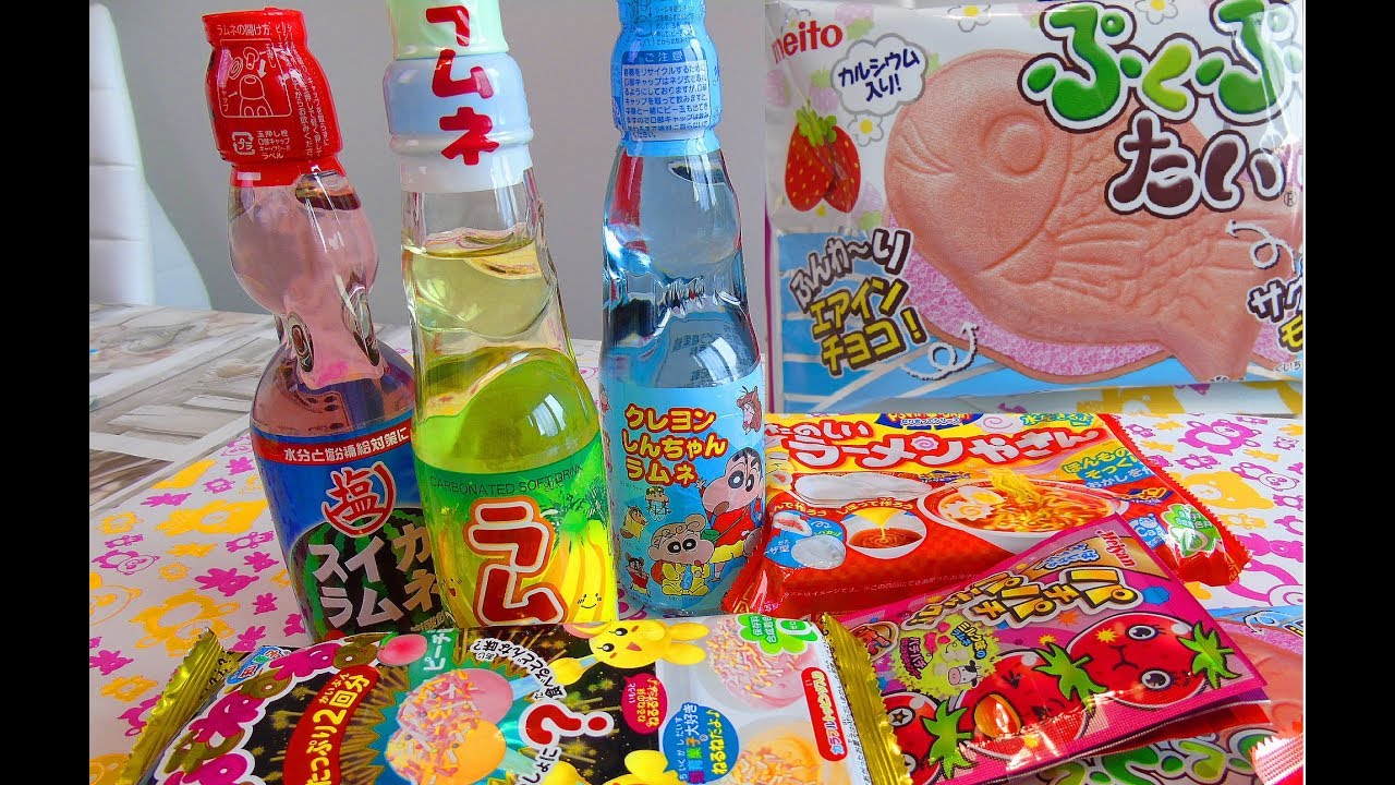 😋RAAR JAPANS SNOEP EN FRISDRANKJES PROEVEN! Een unieke druk dop opening ...