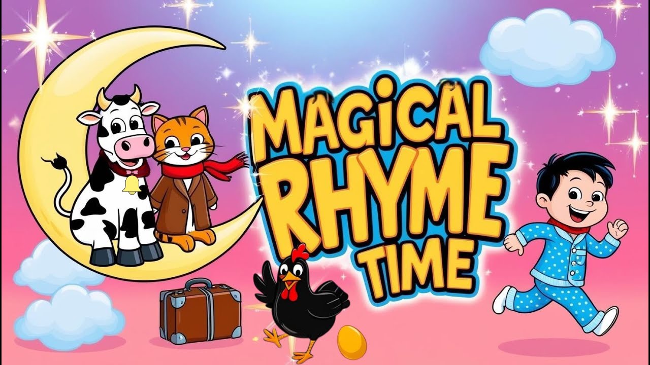 Magical Rhyme Time| Hey Diddle Diddle, Wee Willie Winkie & more ...