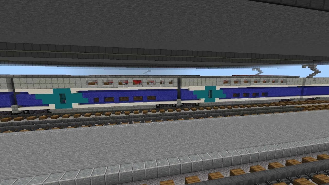 comment faire le tgv duplex sur minecraft (partie2) - YouTube