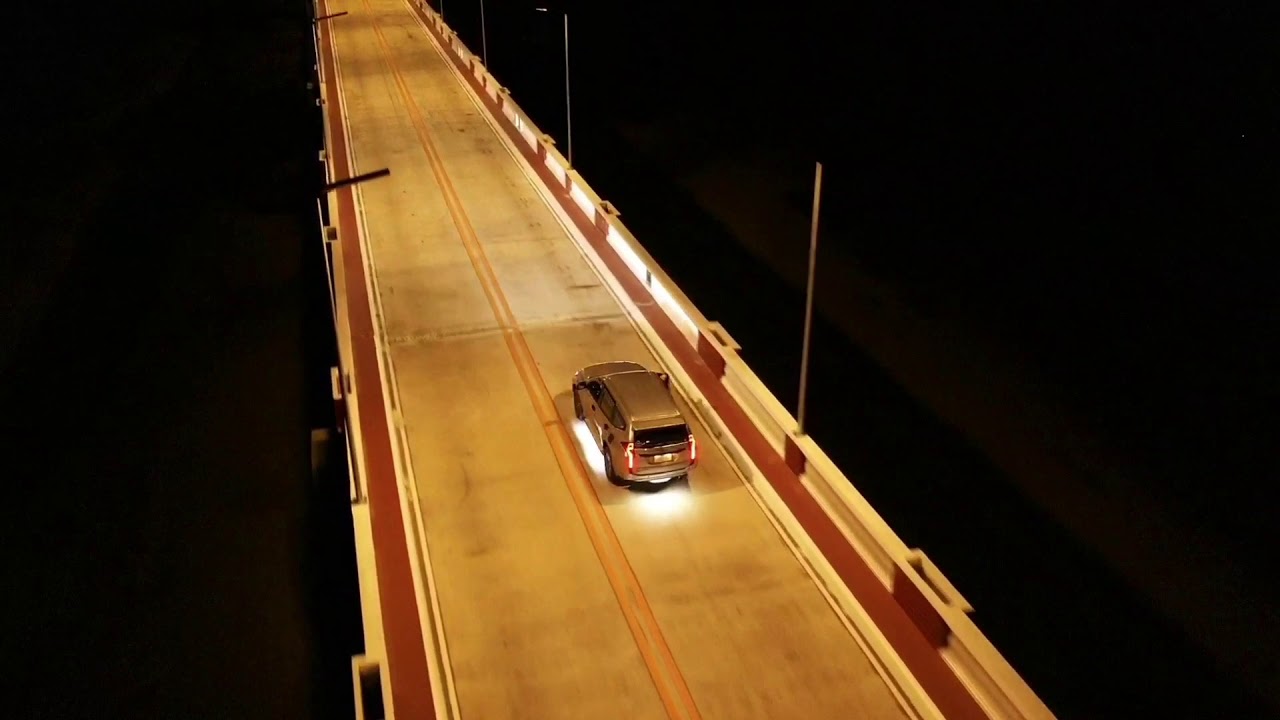 Montero Sport Underglow Laoag Bridge - YouTube