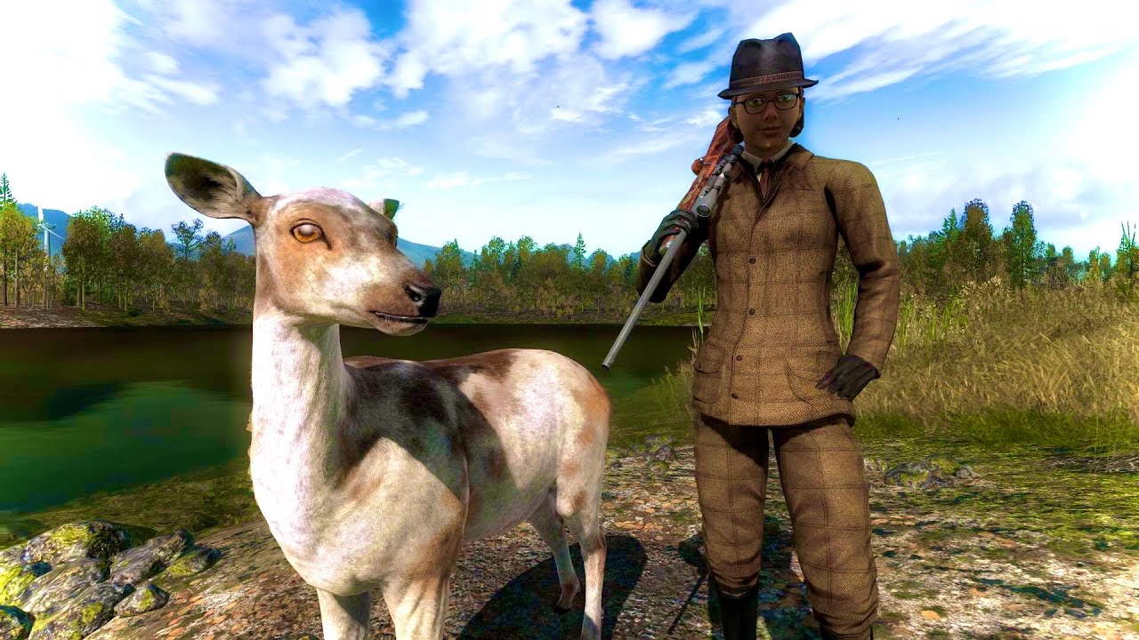 CHECKING OUT FALLOW DEER FOR THE FIRST TIME IN THE HUNTER CLASSIC ...