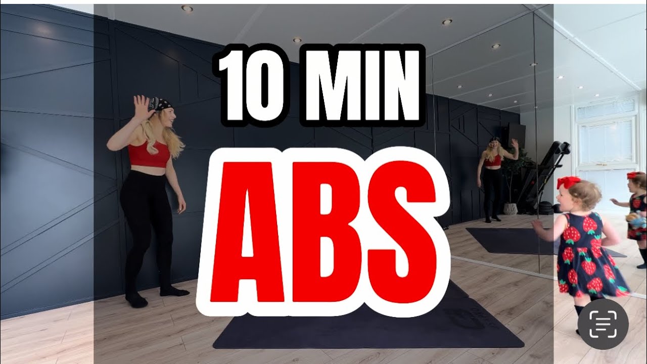 10 Minute Ab Workout | No Equipment | Real-Life Mum Edition - YouTube