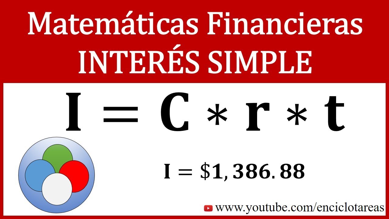 INTERÉS SIMPLE - EJERCICIOS RESUELTOS - YouTube