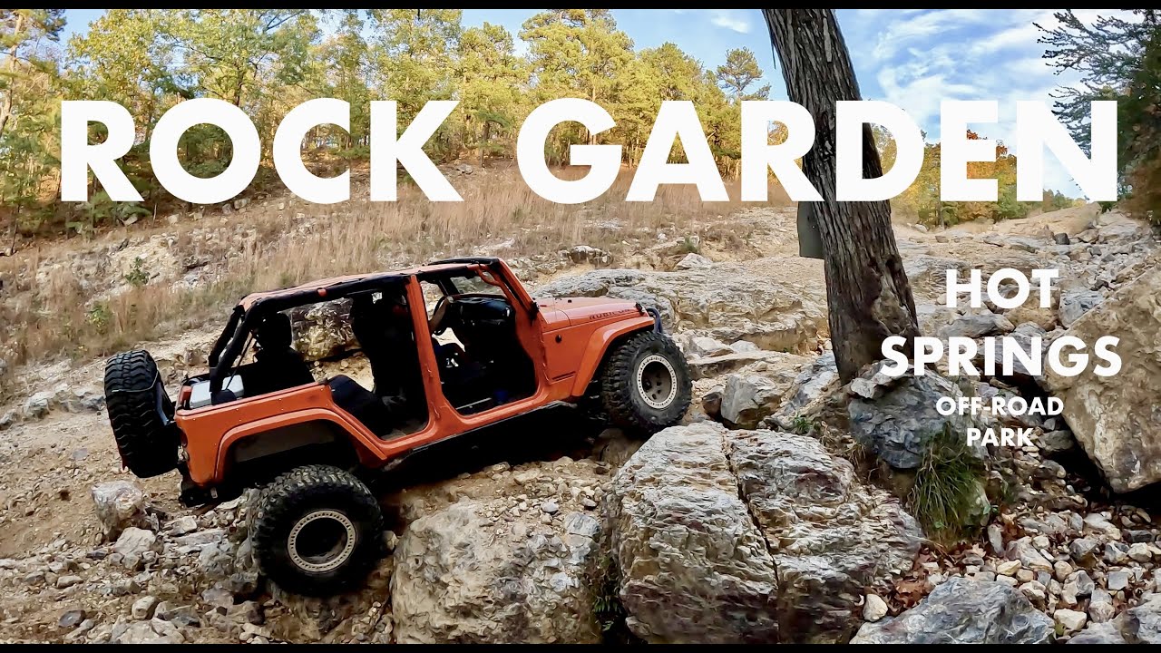 HOT SPRINGS OFF-ROAD PARK, Arkansas |ROCK GARDEN & GREG'S ROCKS| - Part ...