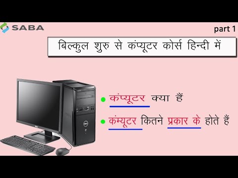 कंप्यूटर क्या है कंप्यूटर कितने प्रकार के होते हैं ? computer kya hai ...
