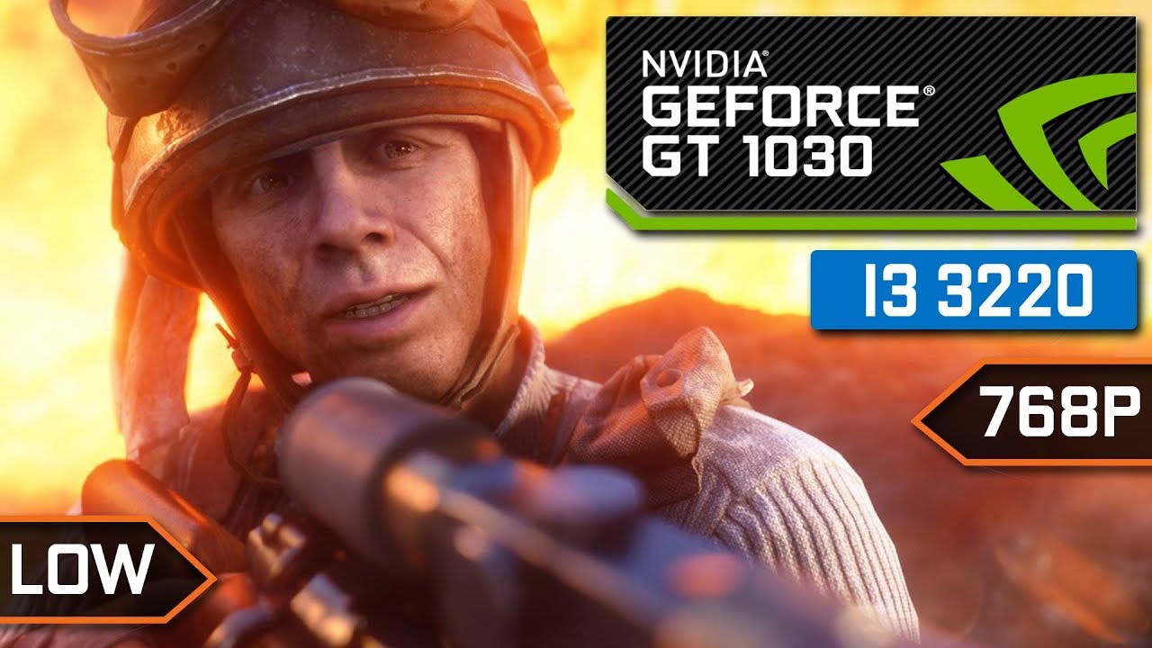 Battlefield V : Firestorm [PC] - I3 3220 + GT 1030 - YouTube