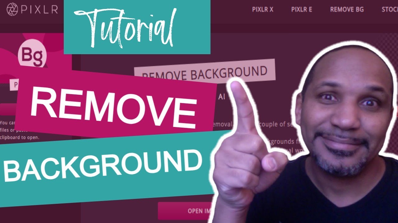 Pixlr Tutorial #1 | How to Remove a Background Using Pixlr in 2021 ...