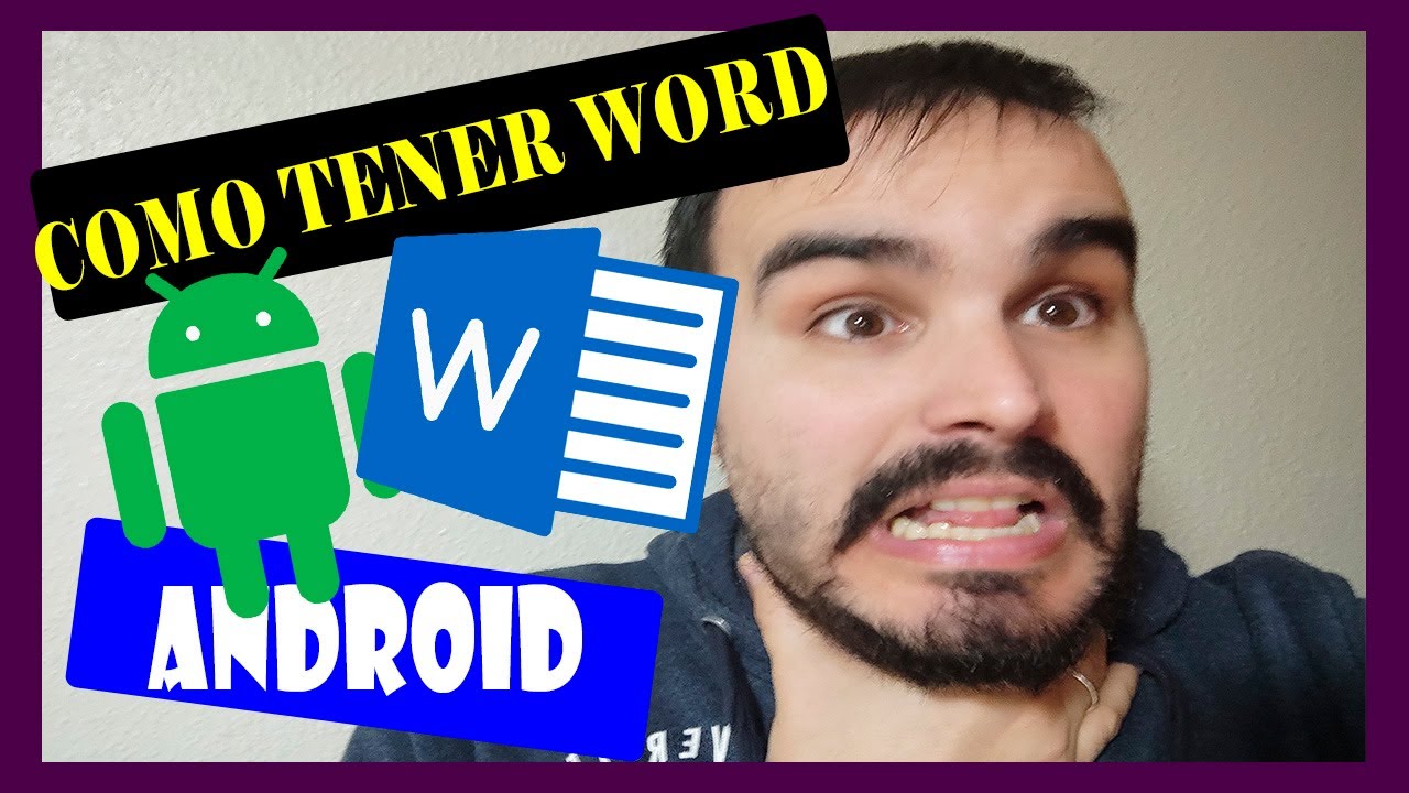 ♋ Como INSTALAR Word en ANDROID 🥘 Usar Word en TABLET 🍊 Como tener Word ...