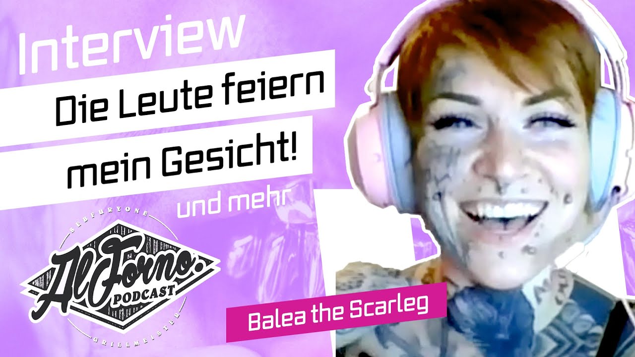 BALEA THE SCARLEG (Tattoo Model, Twitch Streamerin) im Interview - YouTube