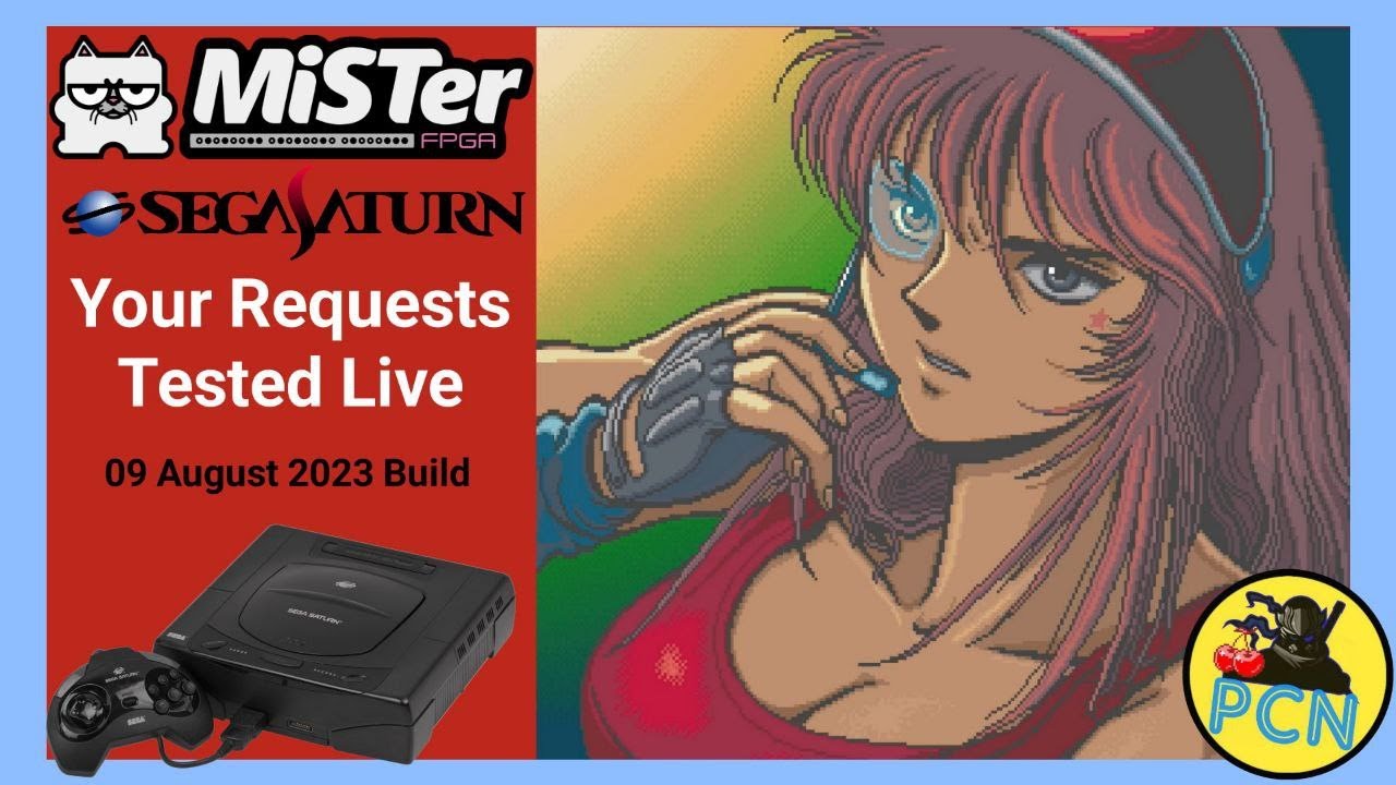 Sega Saturn - MiSTer FPGA - Live Game Testing (20230809) - YouTube