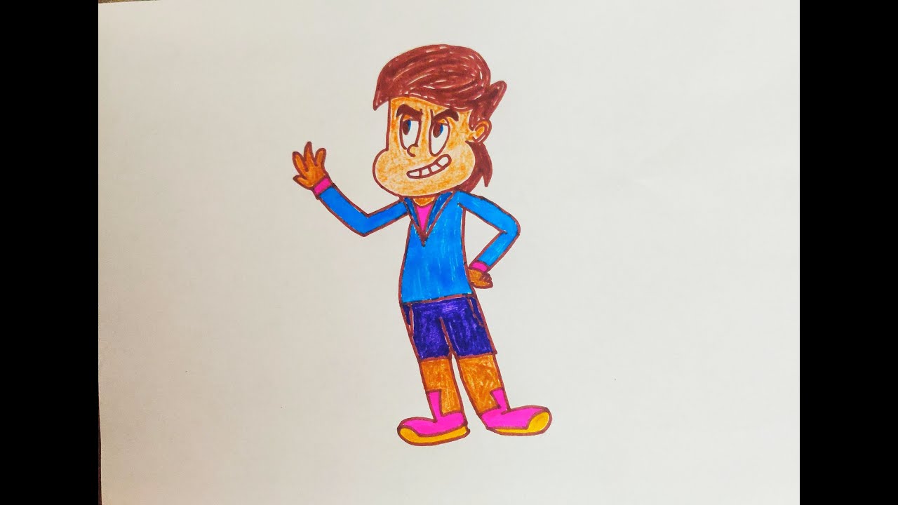 Shera (A Titoo Cartoon character drawing) - YouTube