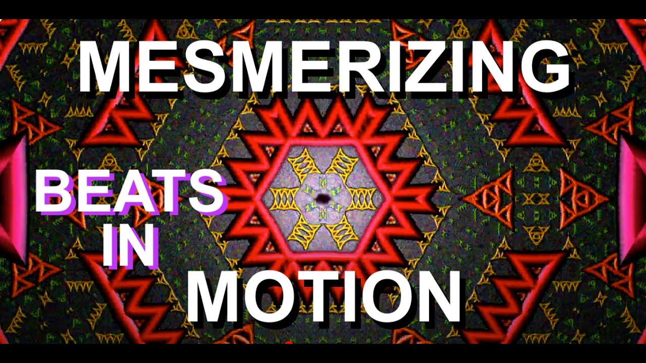 Beats In Motion Visual Background - 78 BPM Beat - moving ever-changing ...