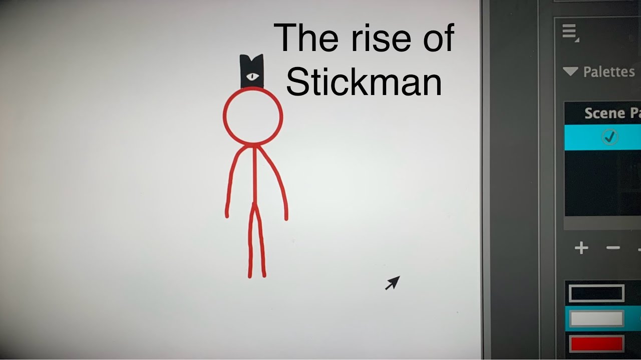 Rise of the stickman (desktop animation) - YouTube