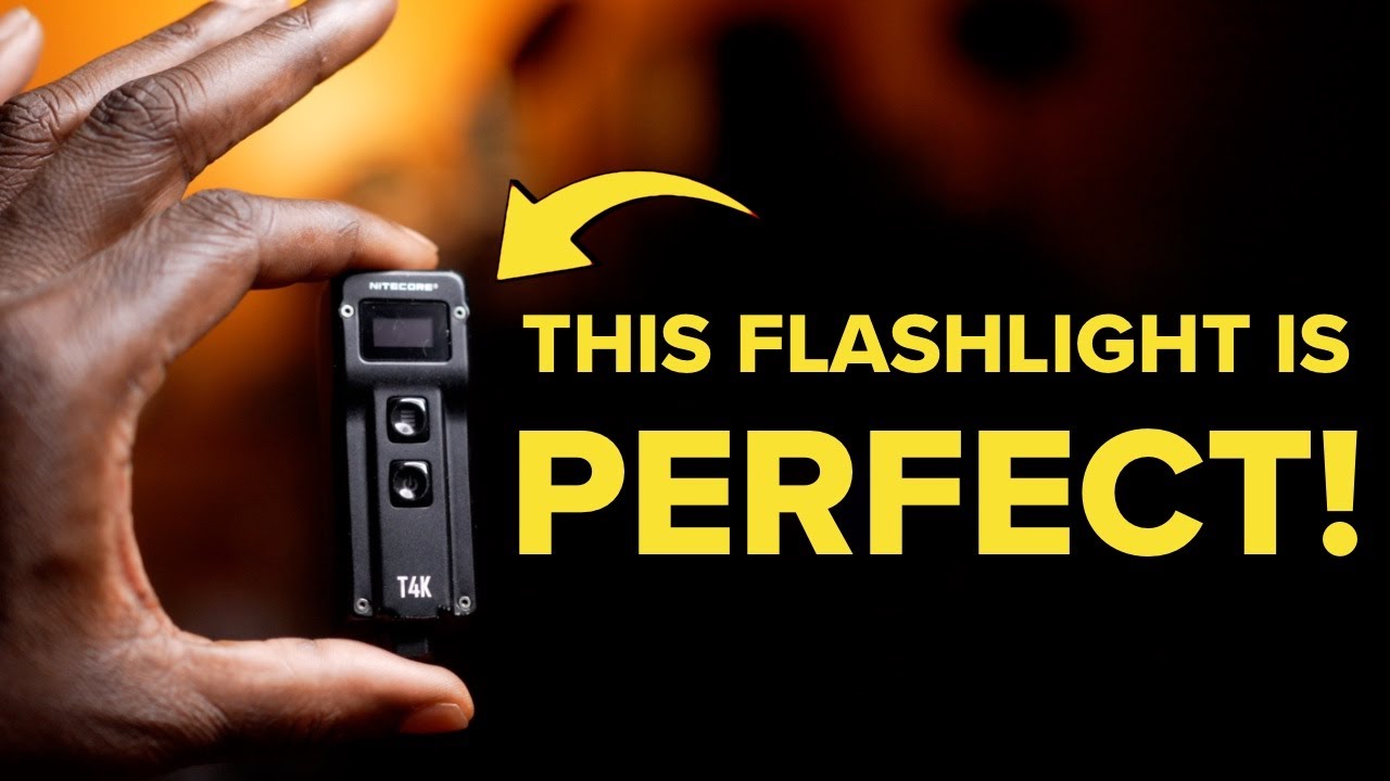 You’d Be Surprised How Much I Use This Light - Nitecore T4K review ...