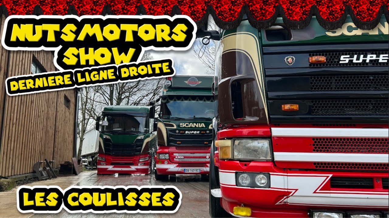 C'EST PARTI POUR LE NUTSMOTORS SHOW !! - YouTube