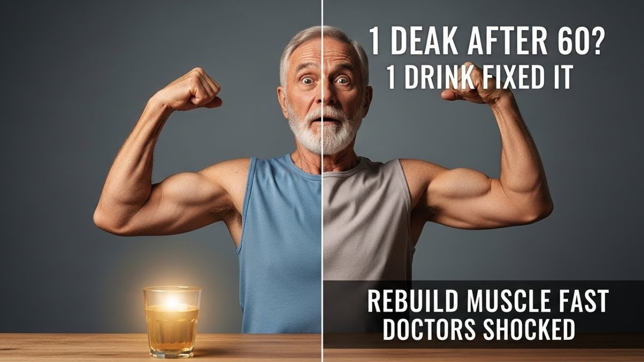 Over 60 and Losing Strength? Drink THIS to Rebuild Muscle Fast - YouTube