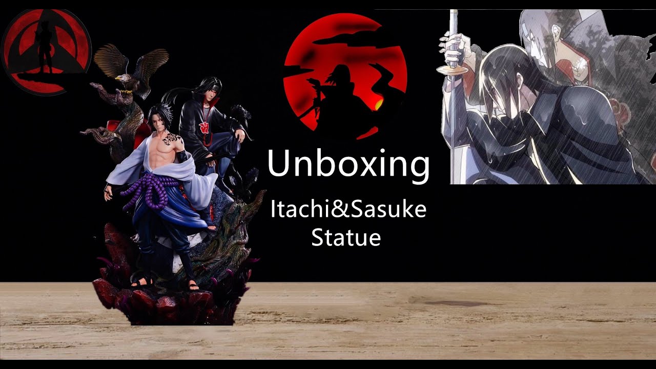 UNBOXING! Sasuke & Itachi statue from Naruto by CW Studio - YouTube