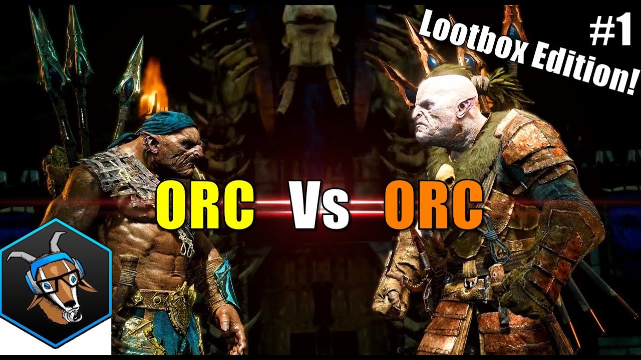 Shadow of War: Orc VS Orc Pit Fight Tournament! #1 (Loot Box Edition ...
