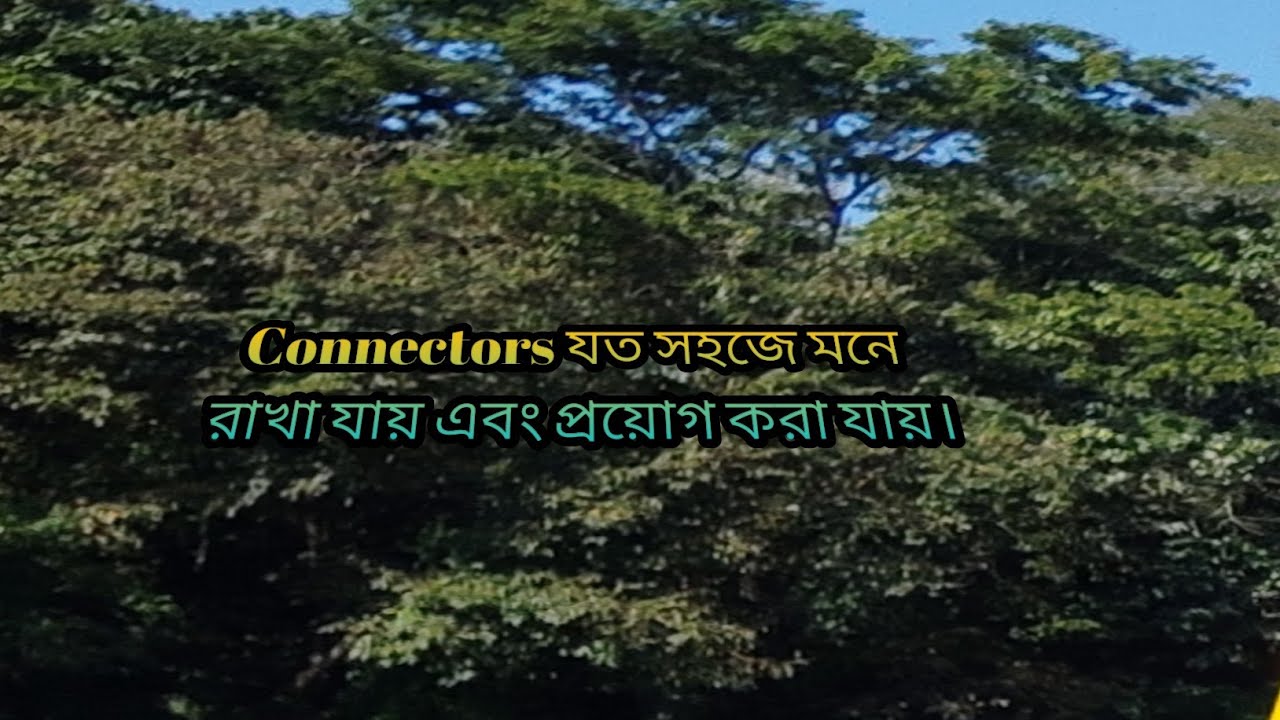 Connectors /Linking words part -(3) - YouTube