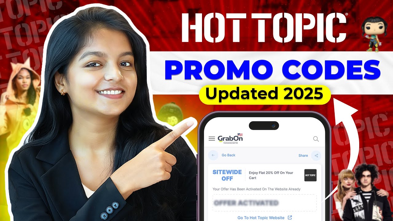 Hot Topic Coupons & Offers: Flat 30% OFF Sep 2025 | Hot Topic Discount ...