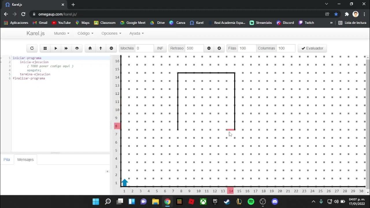 Explicación sobre el programa karel - YouTube
