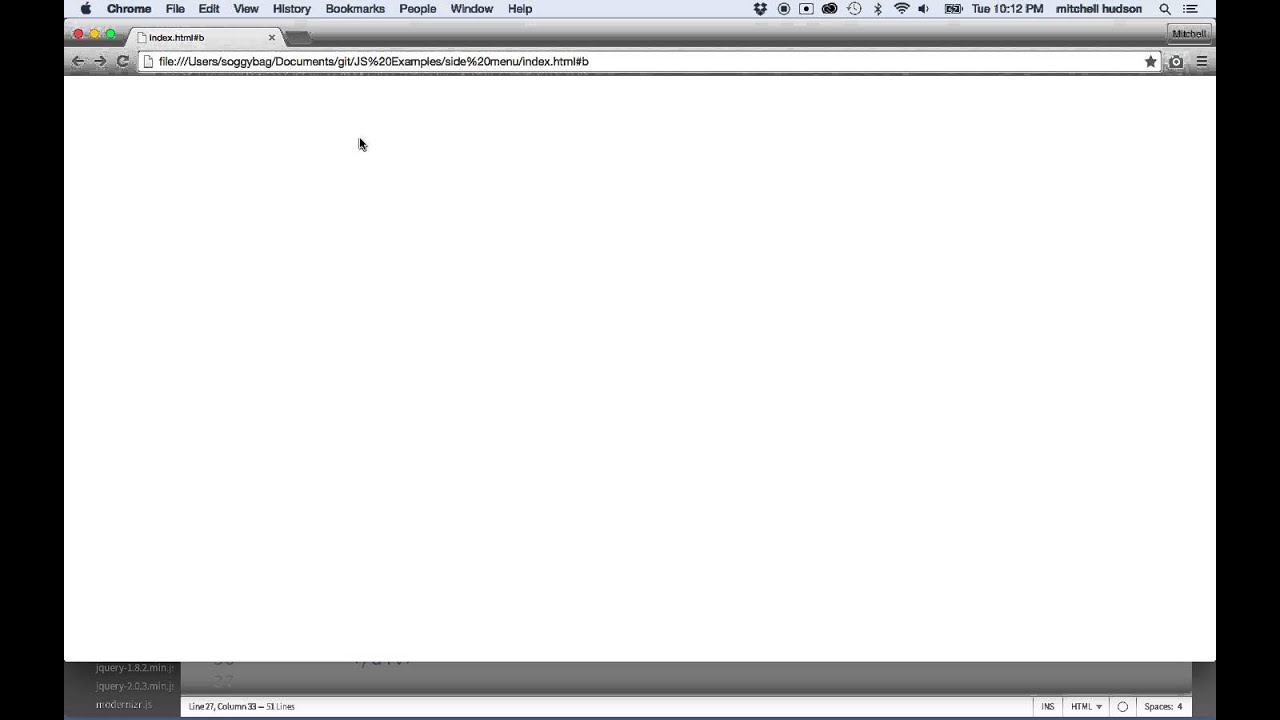 11 Daily Javascript Sidebar Slide Youtube