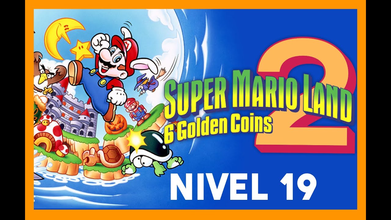 SUPER MARIO LAND 2 - Nivel 19 - PUMPKIN ZONE - Gameplay - YouTube