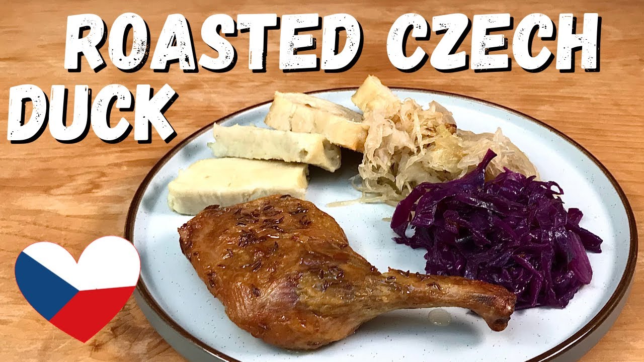 My Favourite Food from Prague | Roasted Czech Duck | with Bread ...