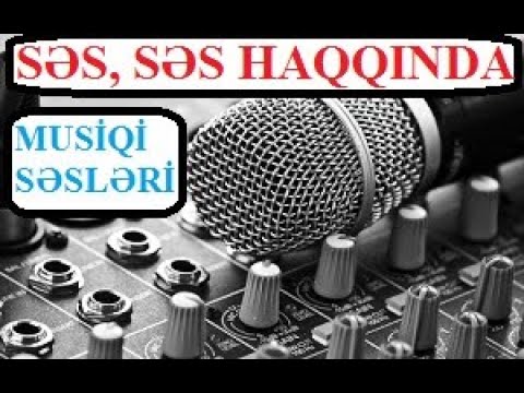 Səs, Səs Haqqında Anlayış, Musiqi Səsləri.