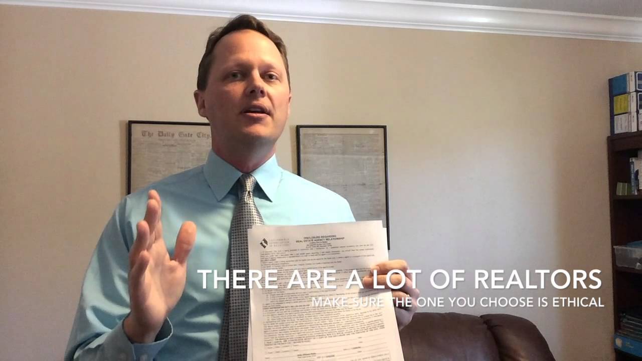 Real Estate Agency Relationship San Diego California Youtube