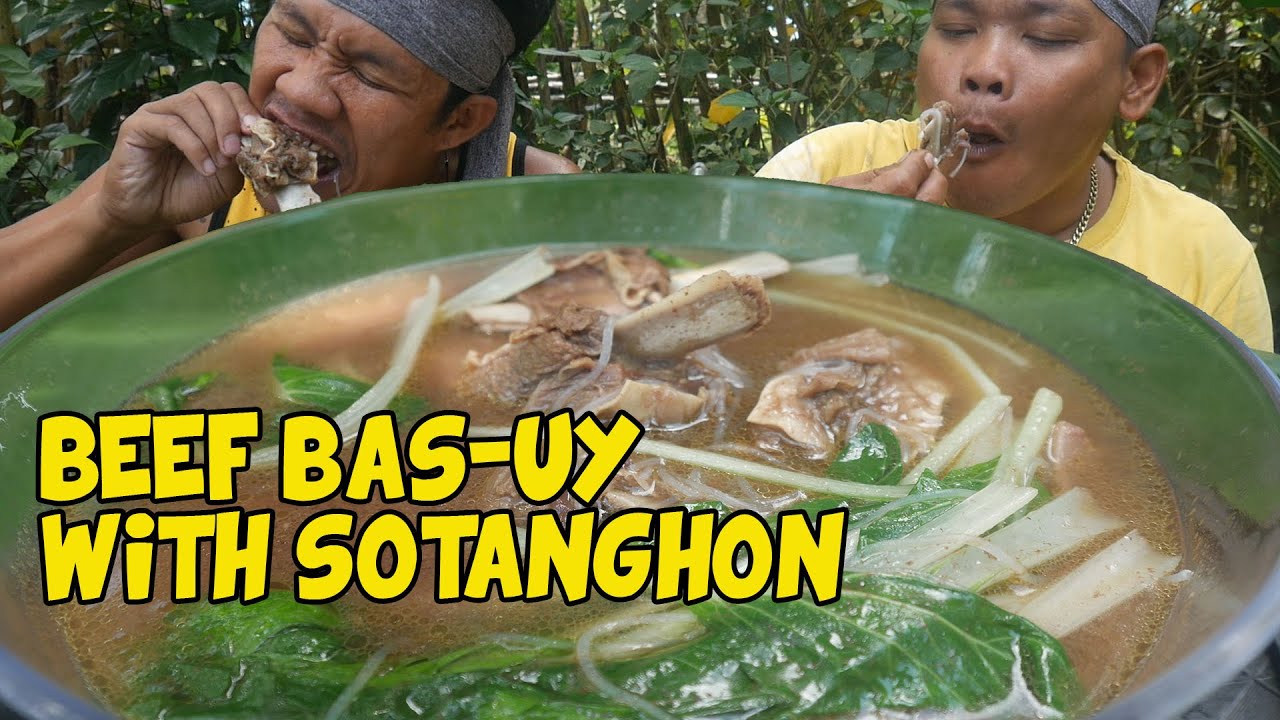 BEEF BAS UY WITH SOTANGHON - YouTube