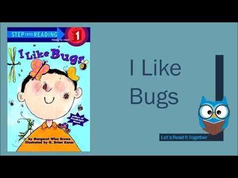 I Like Bugs Step Into Reading 1 Reading Aloud - YouTube