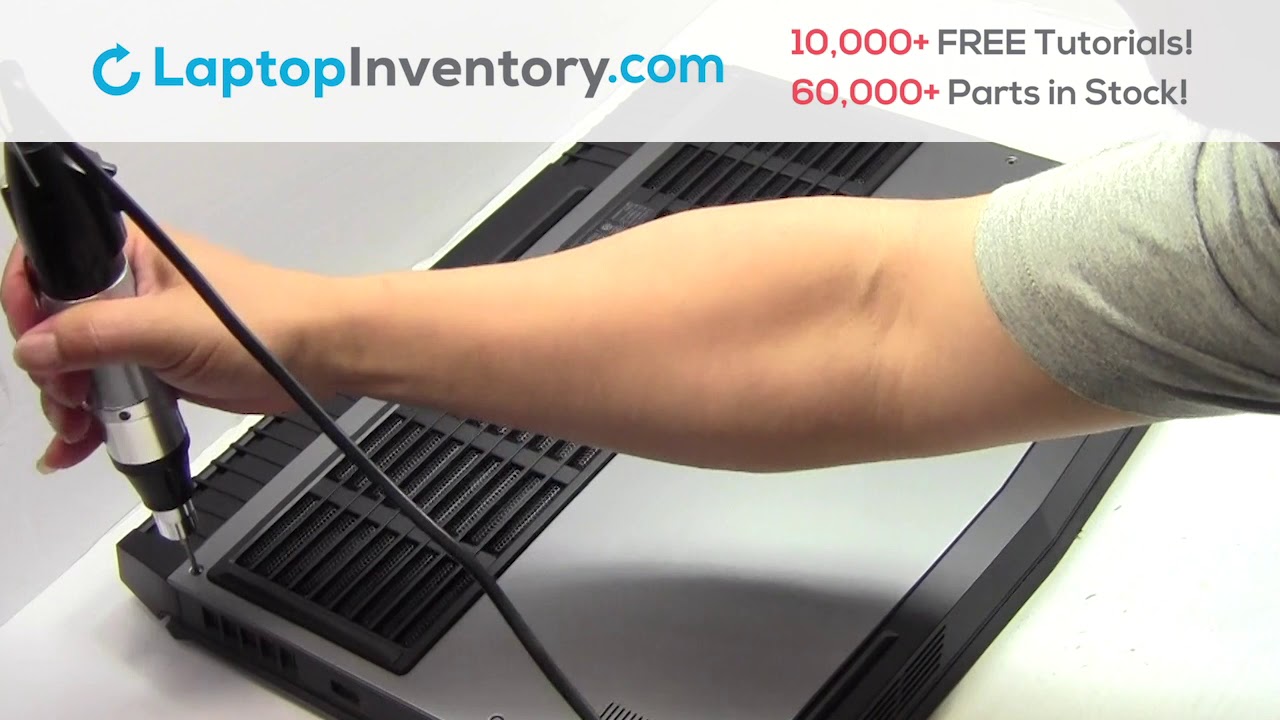 How to replace Laptop Memory Alienware 17 Inch M Series. Fix, Install ...