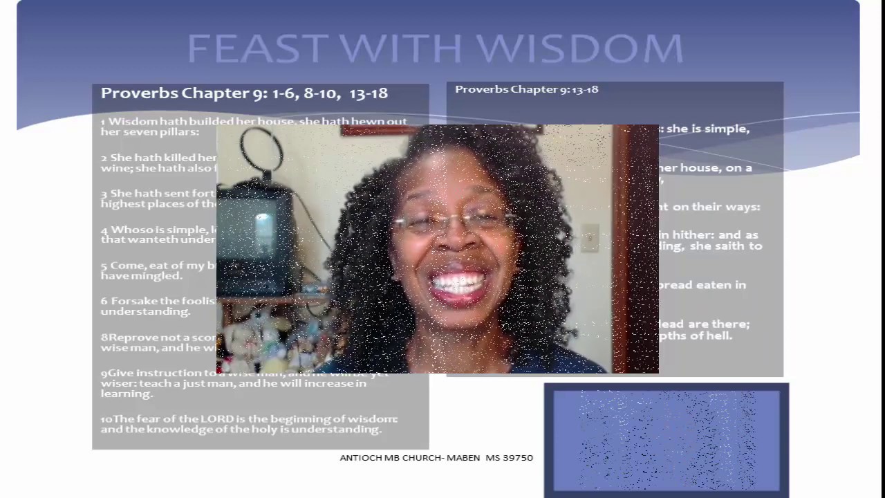 FEAST WITH WISDOM sunday school 6 28 2020 - YouTube