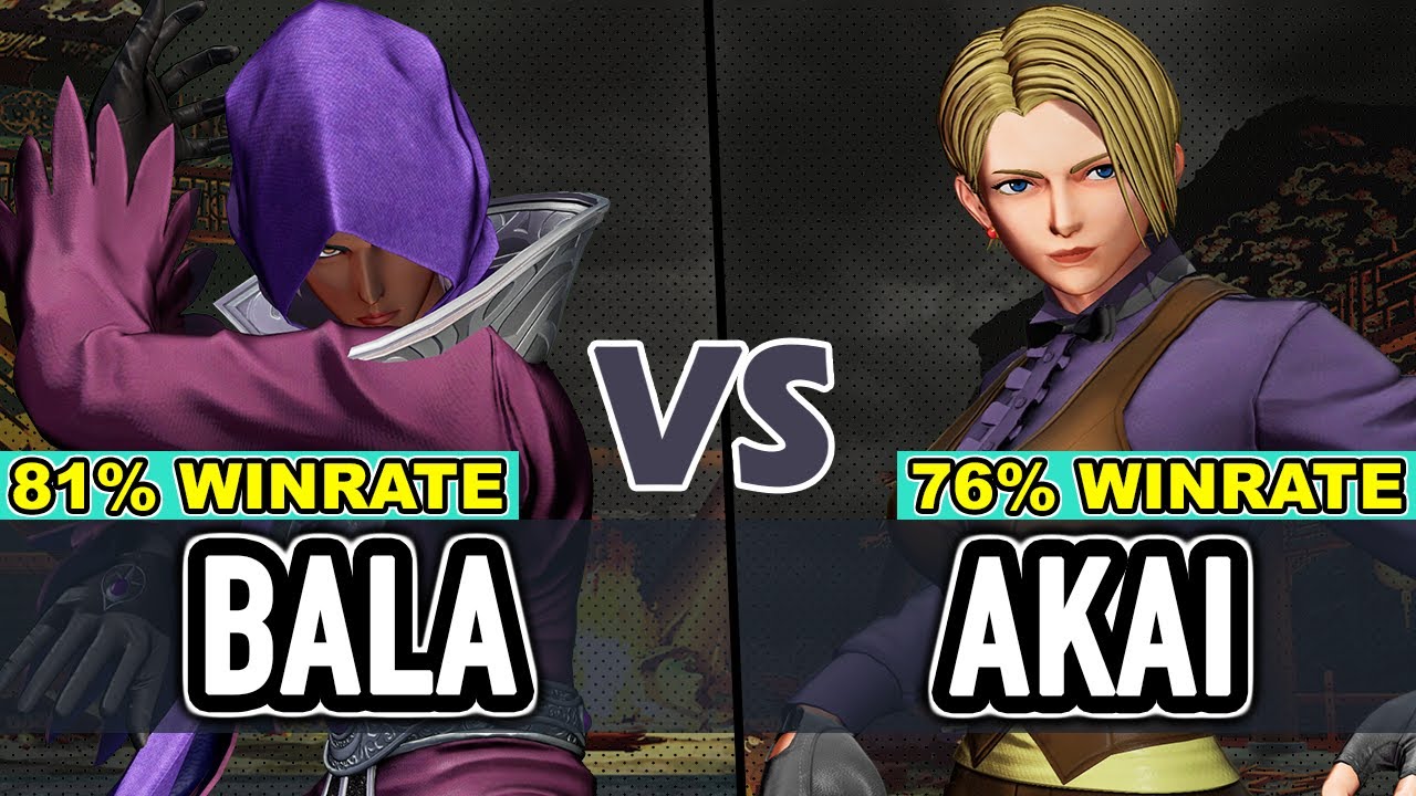 KOF XV BALA (Duo Lon/Najd/Iori) vs AKAI (Kula/King/Blue Mary) The King ...