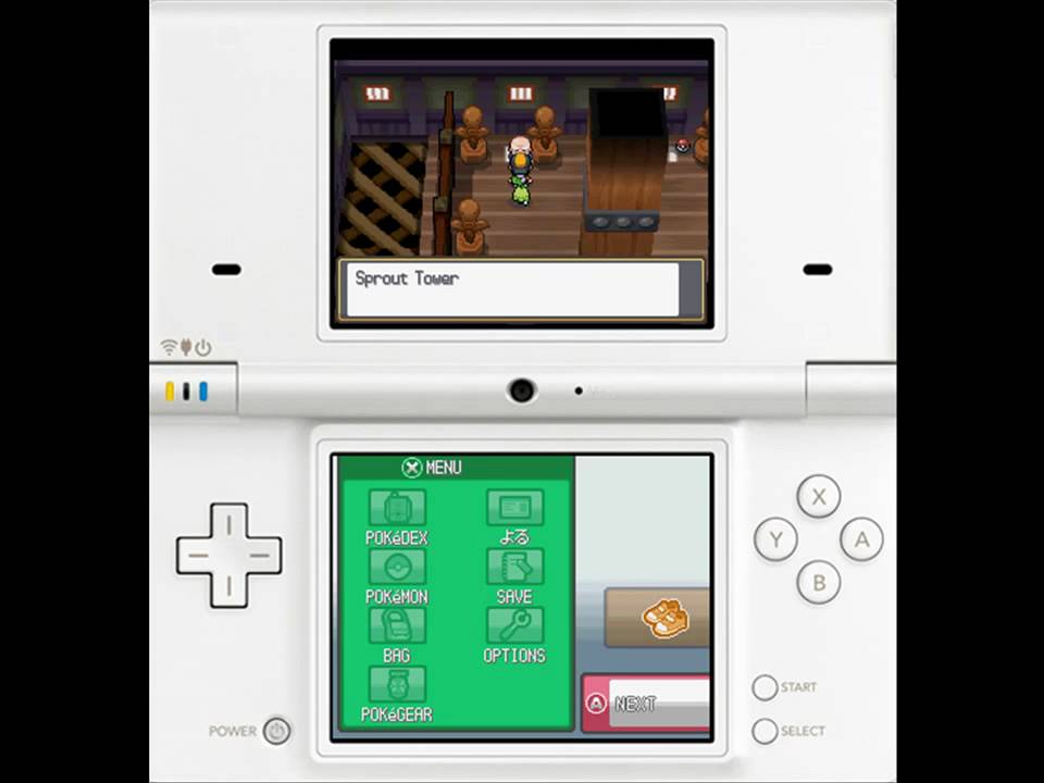 Pokemon Soul Silver 3 Walkthrough - Sprout Tower - YouTube