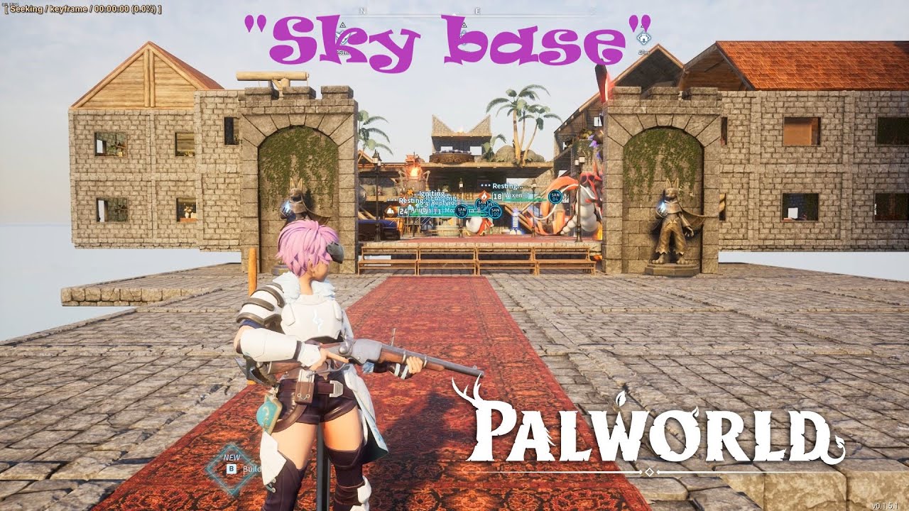 Palworld,beautiful and functional base - YouTube