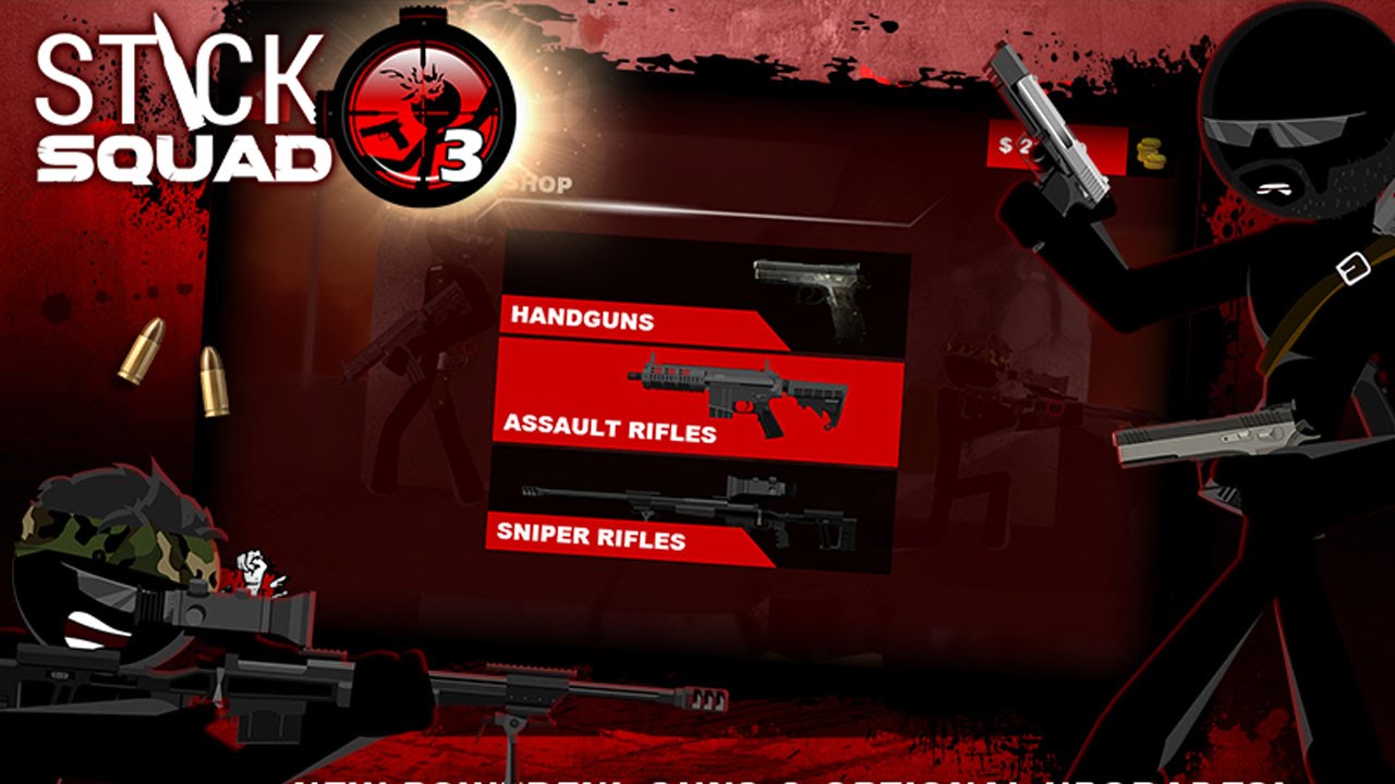 Stick Squad 3 - Modern Shooter Gameplay IOS / Android | PROAPK - YouTube