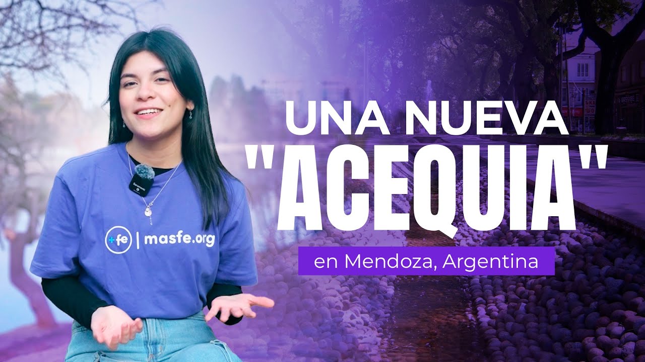 Una nueva "acequia" en Mendoza, Argentina - YouTube