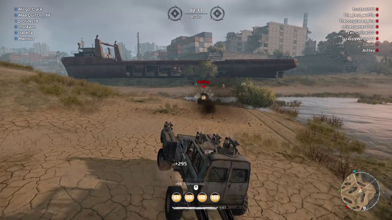 Crossout Ps4 gameplay - YouTube