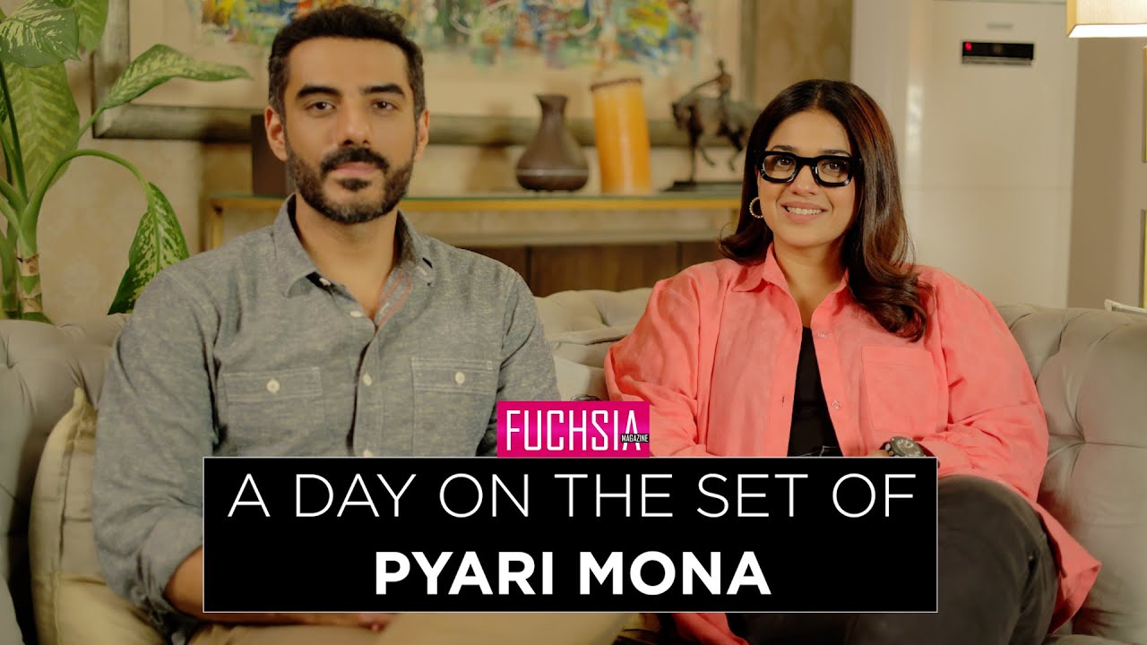 A Day On The Set Of Pyari Mona | Sanam Jung | Adeel Husain | FUCHSIA ...
